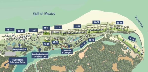 Family Friendly Resort Map and Beach Rental Layout